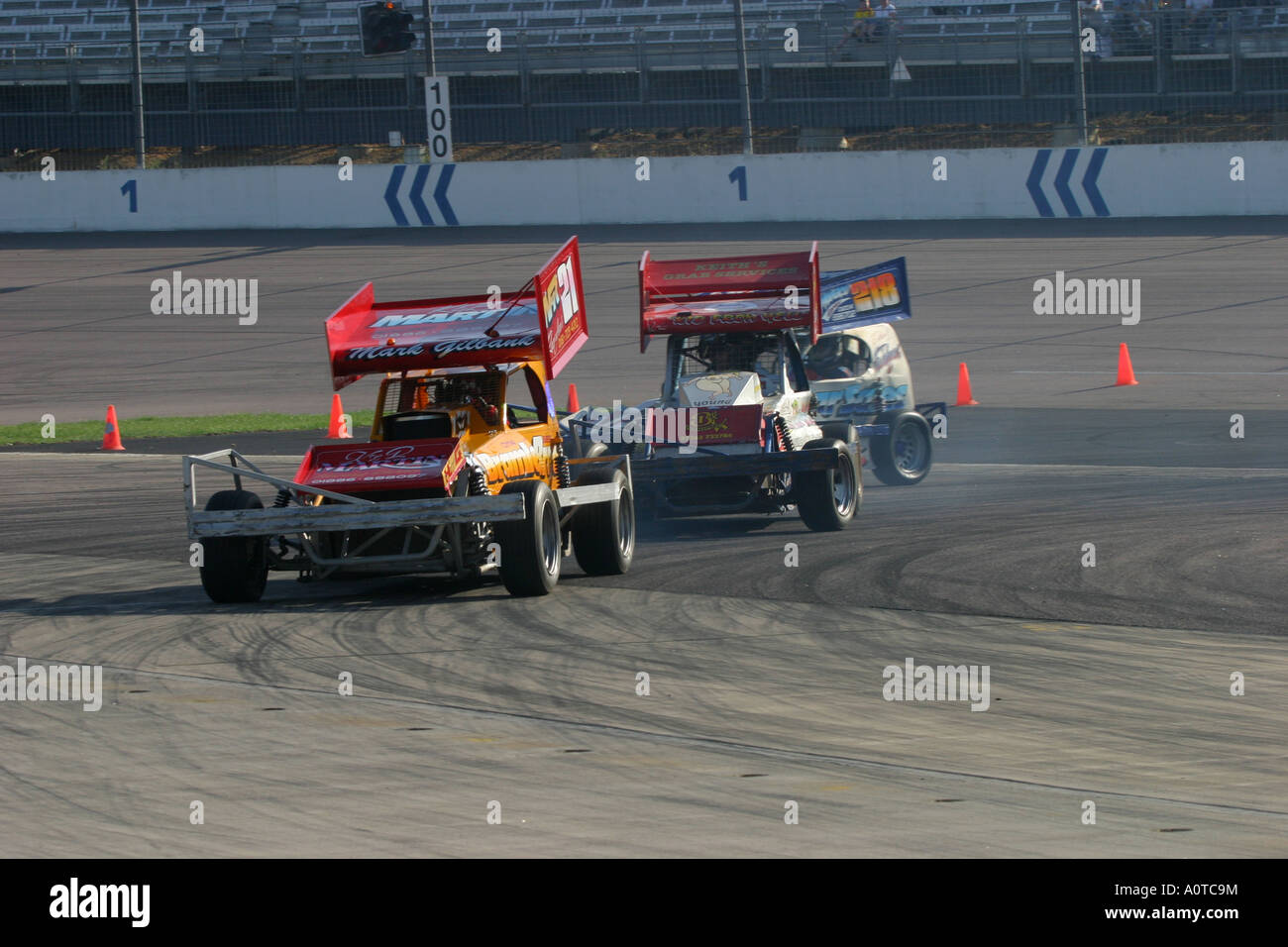 F1 Brisca race cars Stock Photo - Alamy
