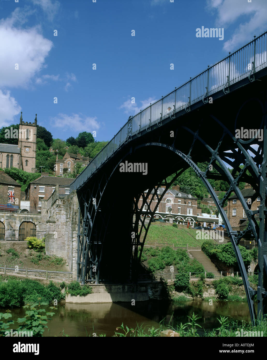 Iron Bridge World Heritage Stock Photo - Alamy