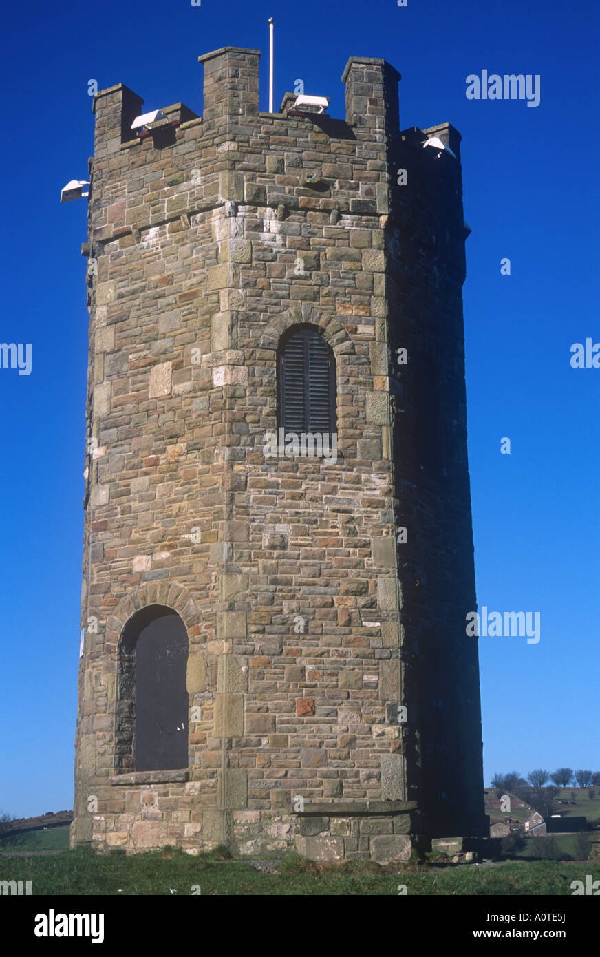 Folly Tower Pontypool South East Wales Stock Photo - Alamy