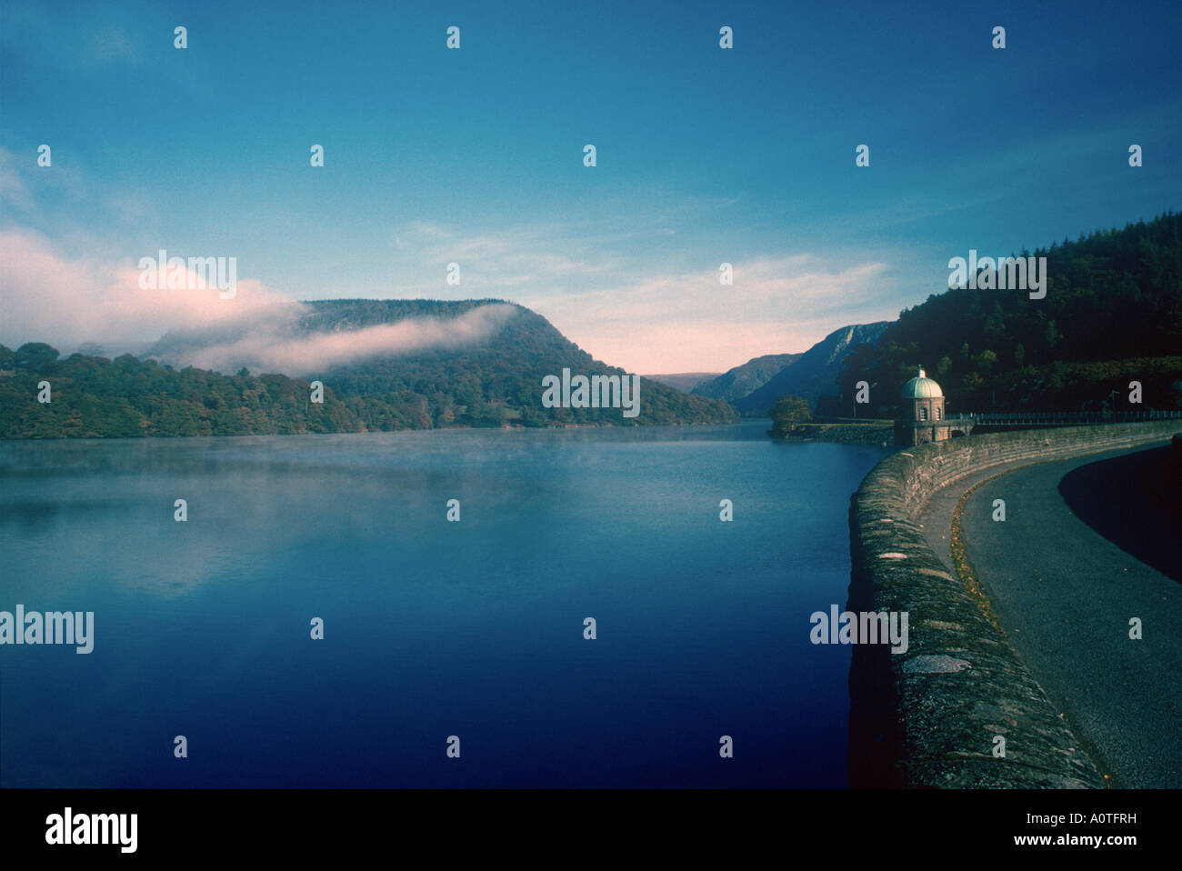 Garreg Ddu Reservoir Elan Valley Powys Mid Wales Stock Photo - Alamy