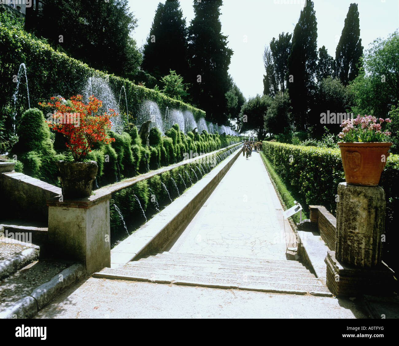 Villa delle fontane hi-res stock photography and images - Alamy