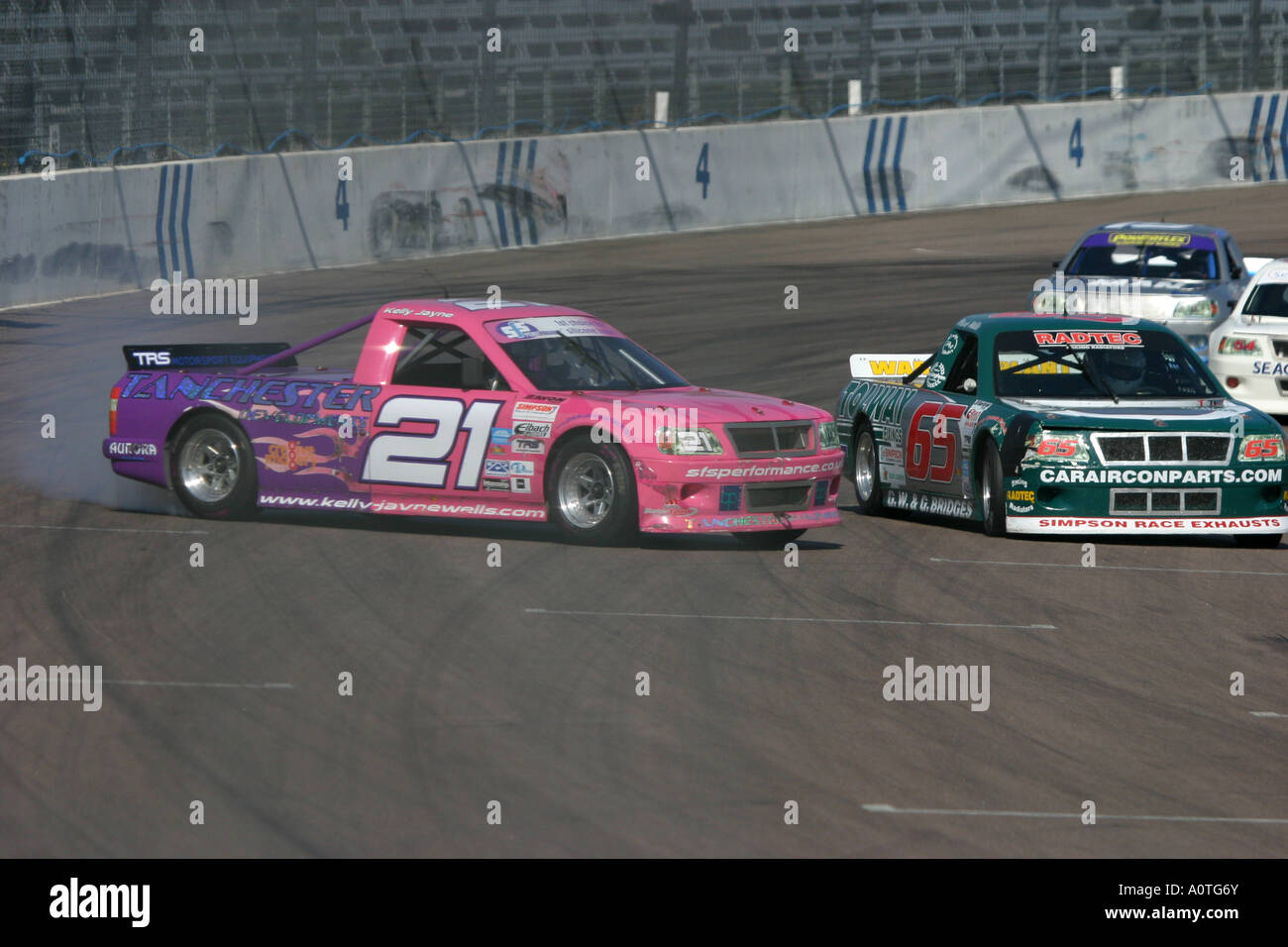 Crash spin of track hi-res stock photography and images - Alamy