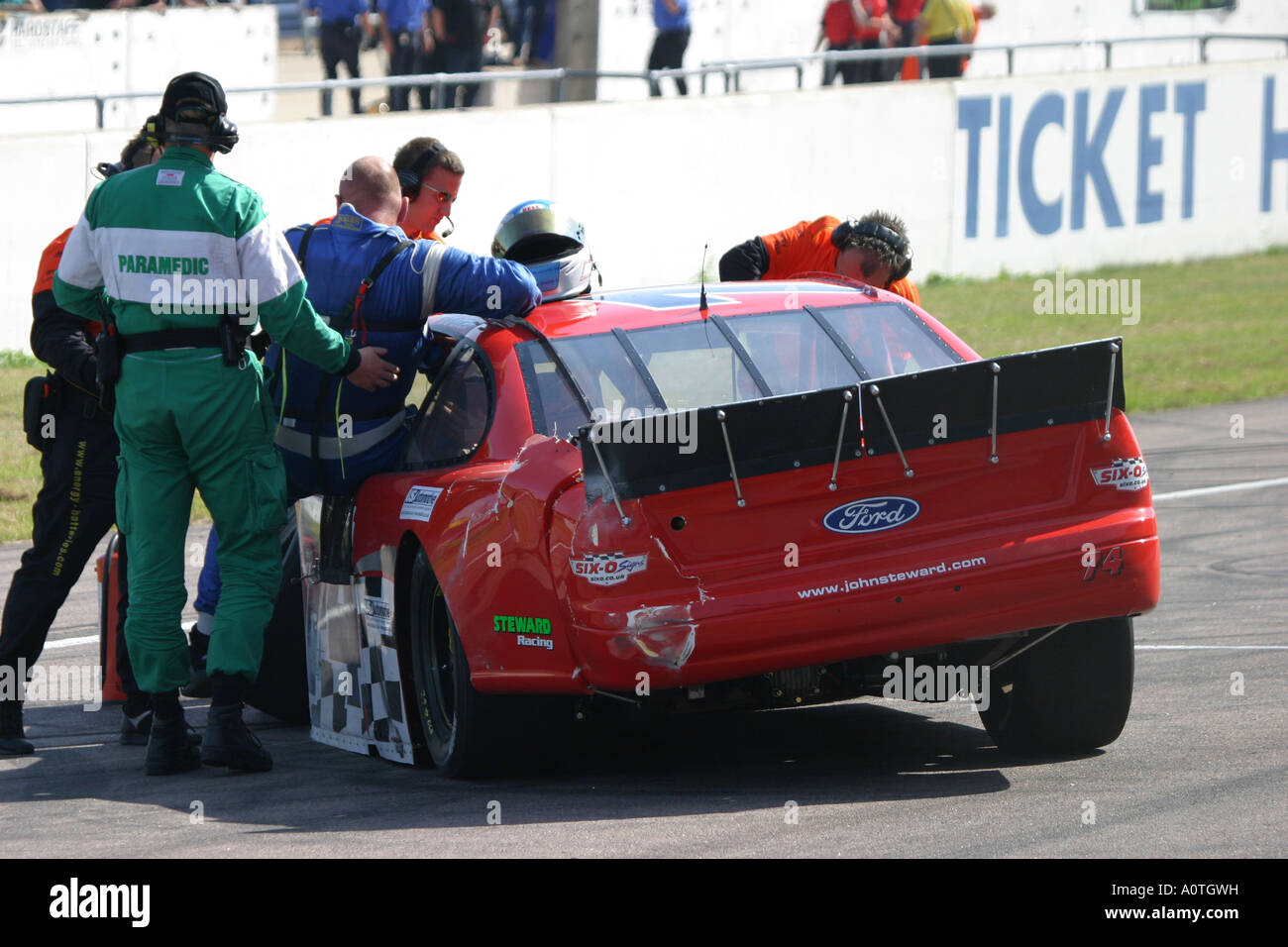 Nascar race car safety hi-res stock photography and images - Alamy
