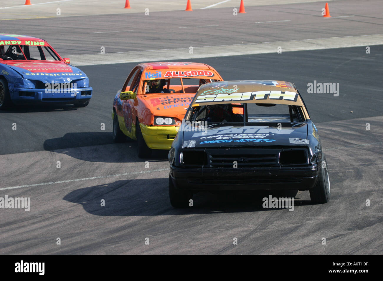 Lightning Rod Race Cars Stock Photo - Alamy