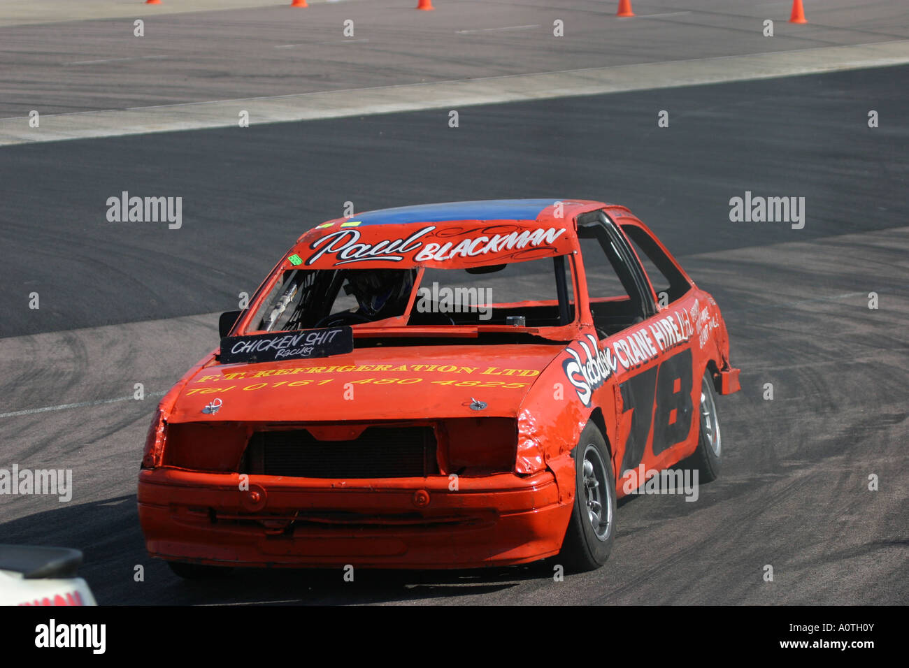 Lightning Rod Race Cars Stock Photo - Alamy