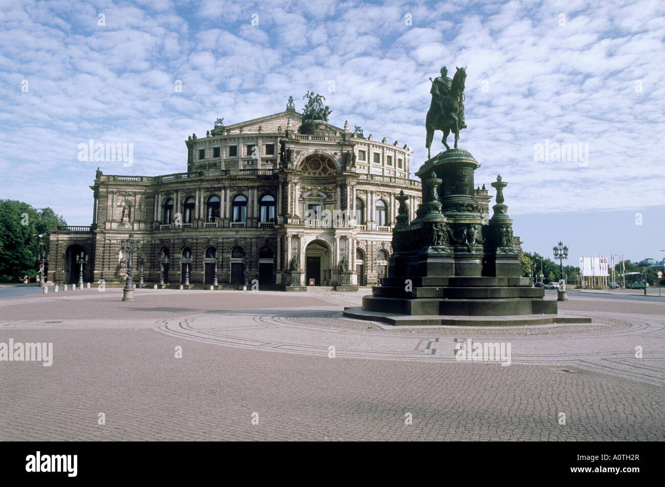 Semper Opera House Stock Photo - Alamy