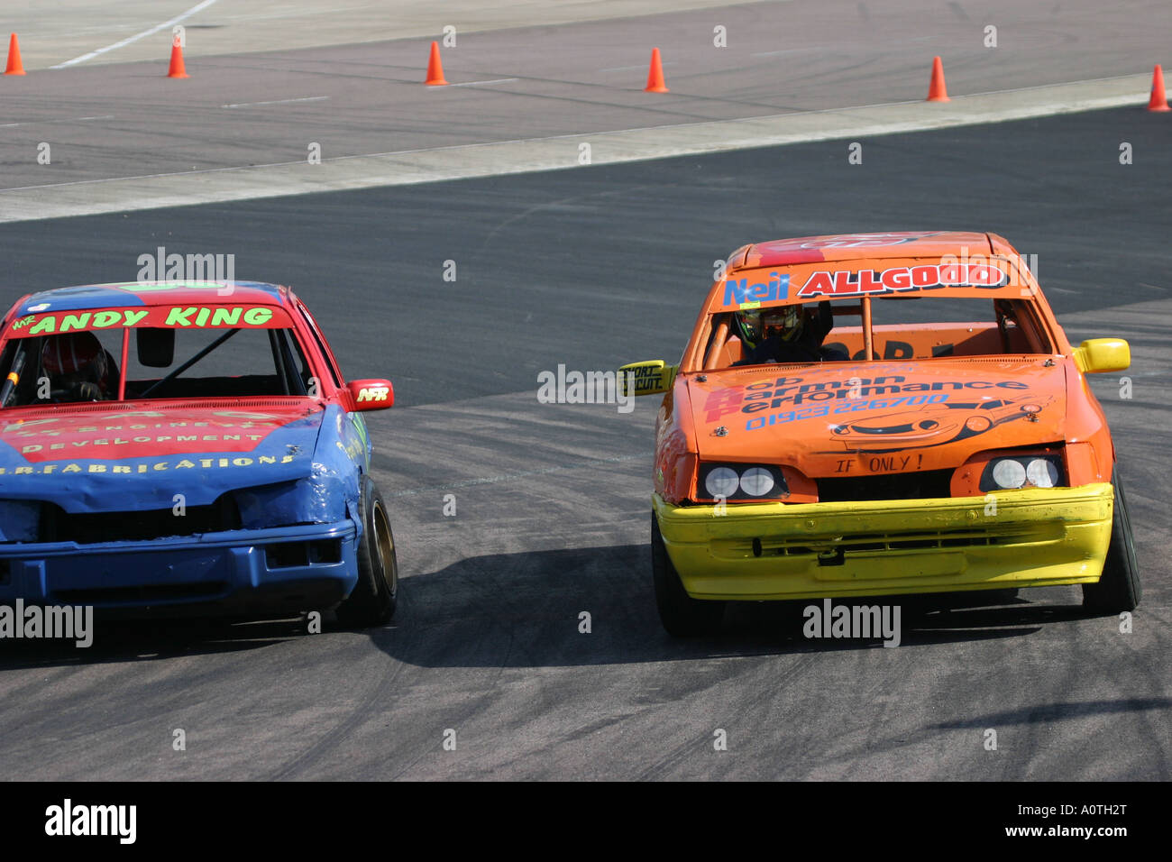 Lightning Rod Race Cars Stock Photo - Alamy