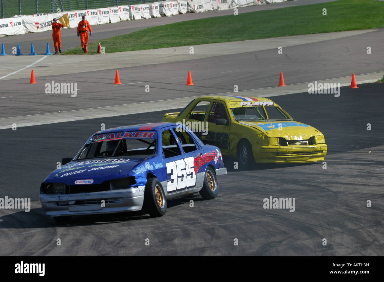 Lightning Rod Race Cars Stock Photo - Alamy