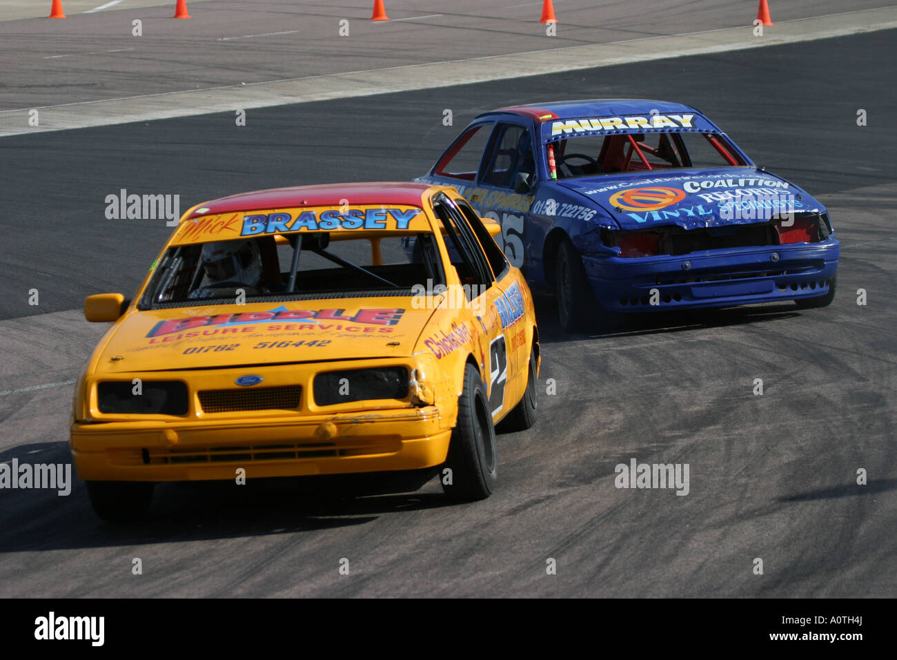 Lightning Rod Race Cars Stock Photo - Alamy