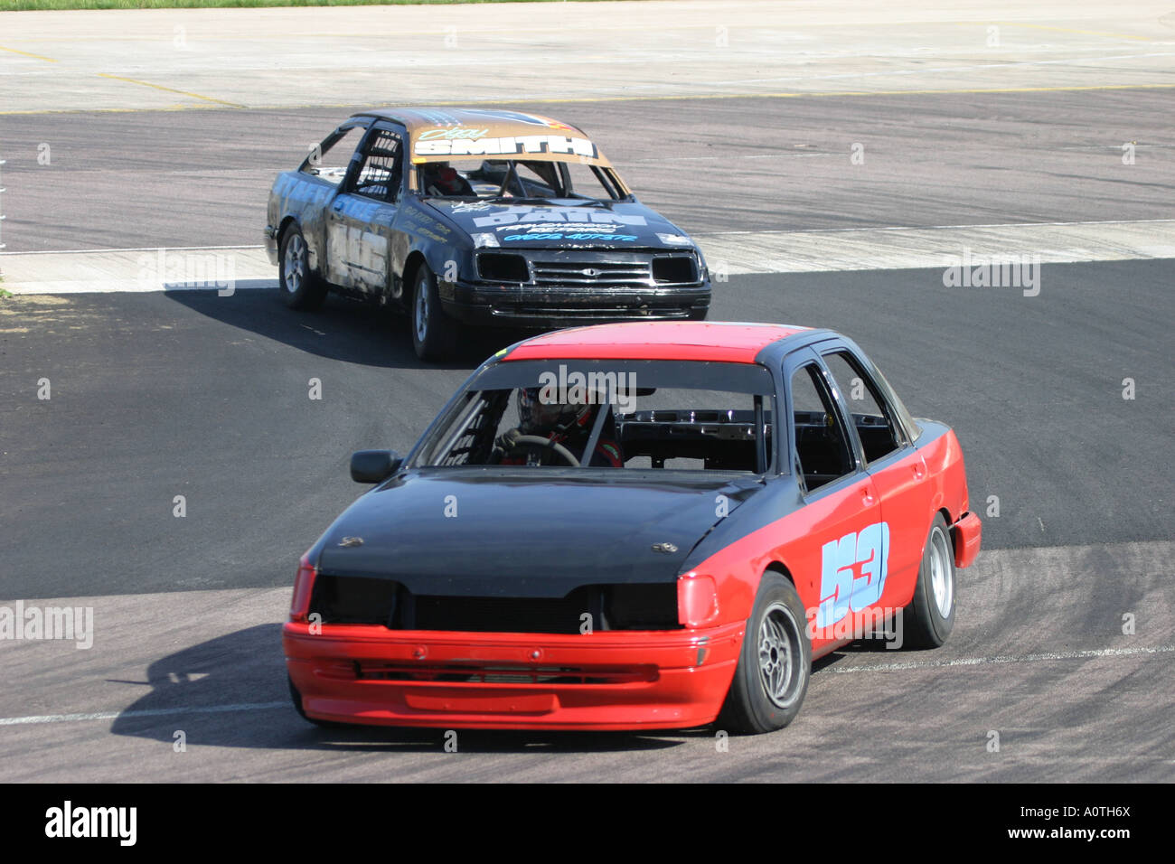 Lightning Rod Race Cars Stock Photo - Alamy