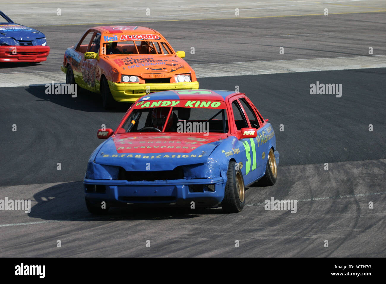 Lightning Rod Race Cars Stock Photo - Alamy