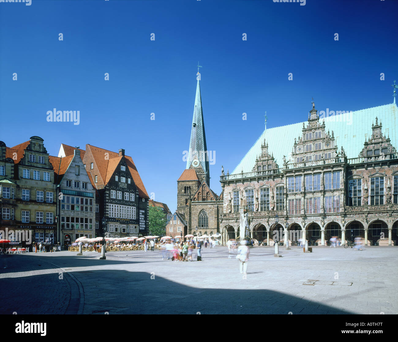 City Hall Marktplatz World Heritage Stock Photo - Alamy