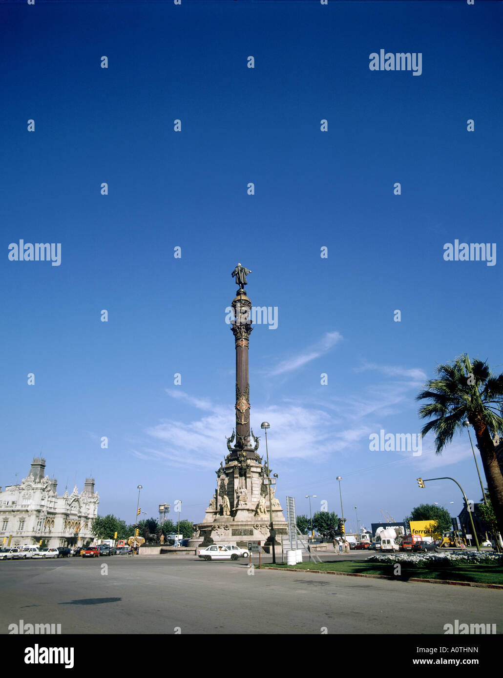 Monument a Colom Stock Photo - Alamy