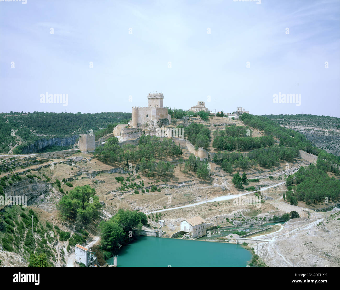 Parador de Alarcon Stock Photo - Alamy