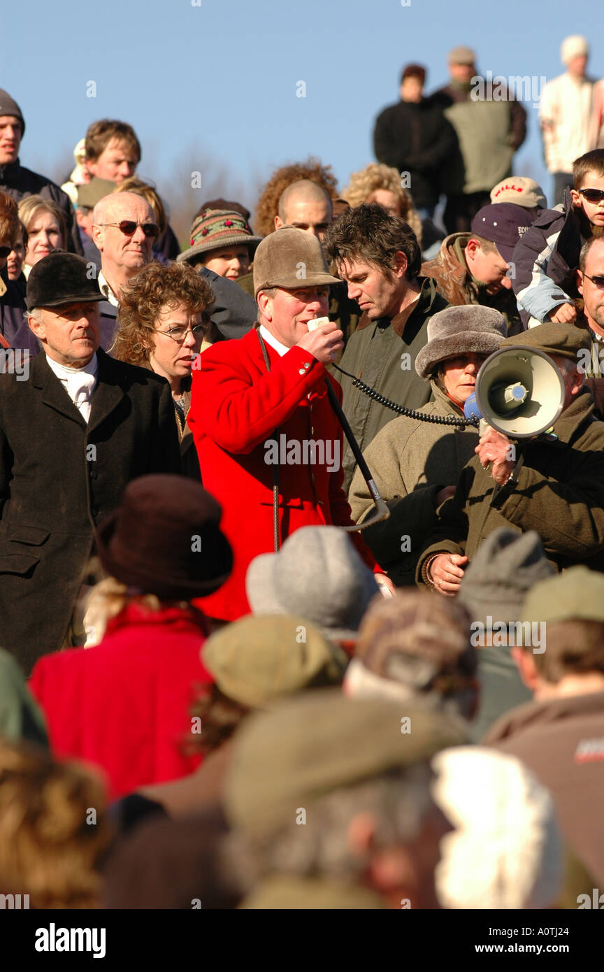 Speaker addressing supporters hi-res stock photography and images - Alamy
