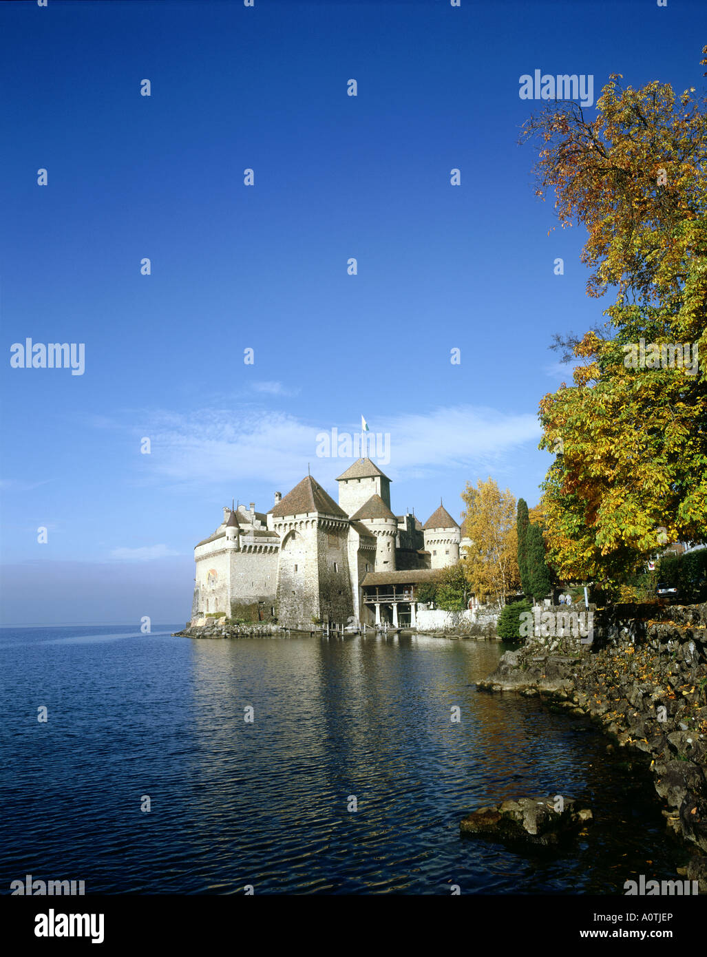 Chateau de Chillon Stock Photo - Alamy