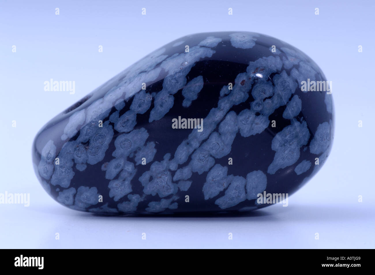 Snow Flake Obsidian Stock Photo - Alamy