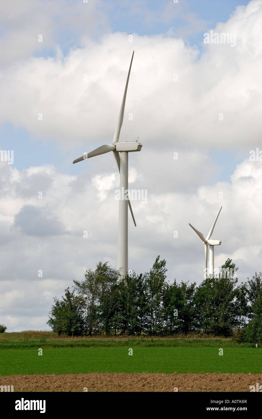 "Wind turbine generating electricity Stock Photo - Alamy