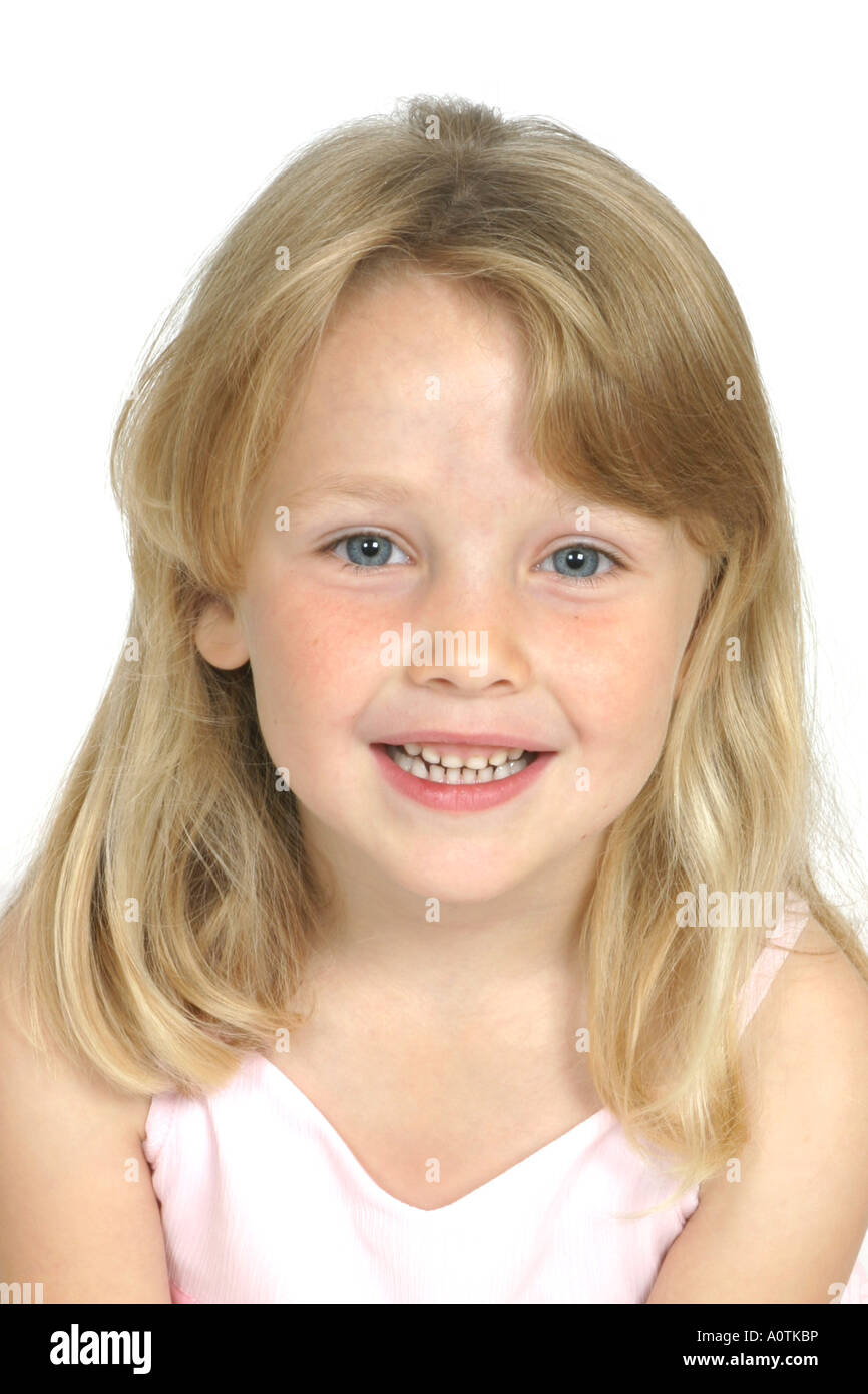 A close up portrait of a young English girl Stock Photo - Alamy