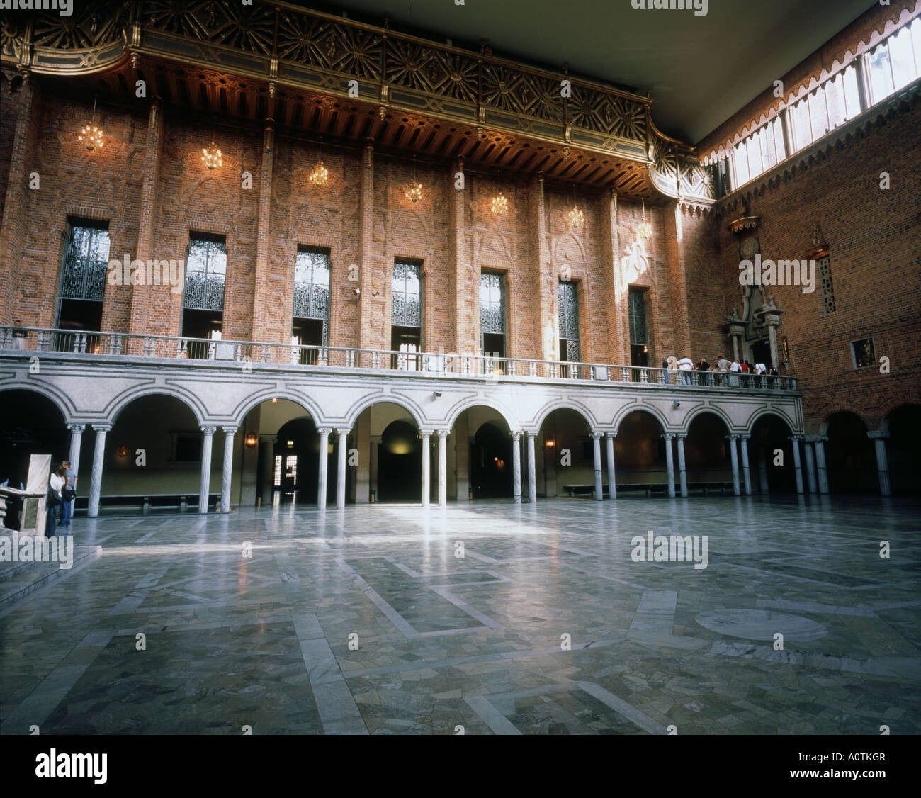 Blue Hall City Hall Stock Photo - Alamy