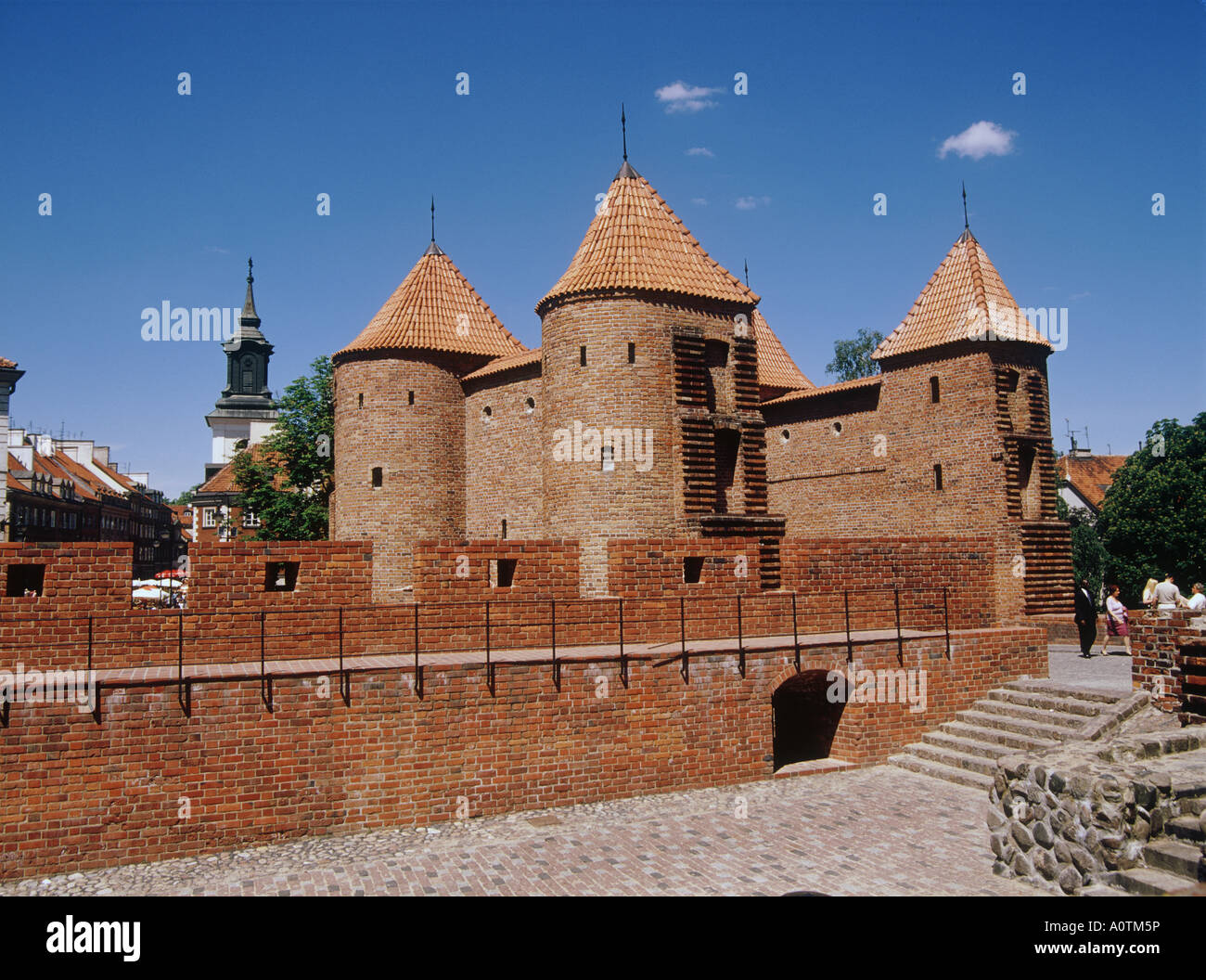 Barbakan World Heritage Stock Photo - Alamy