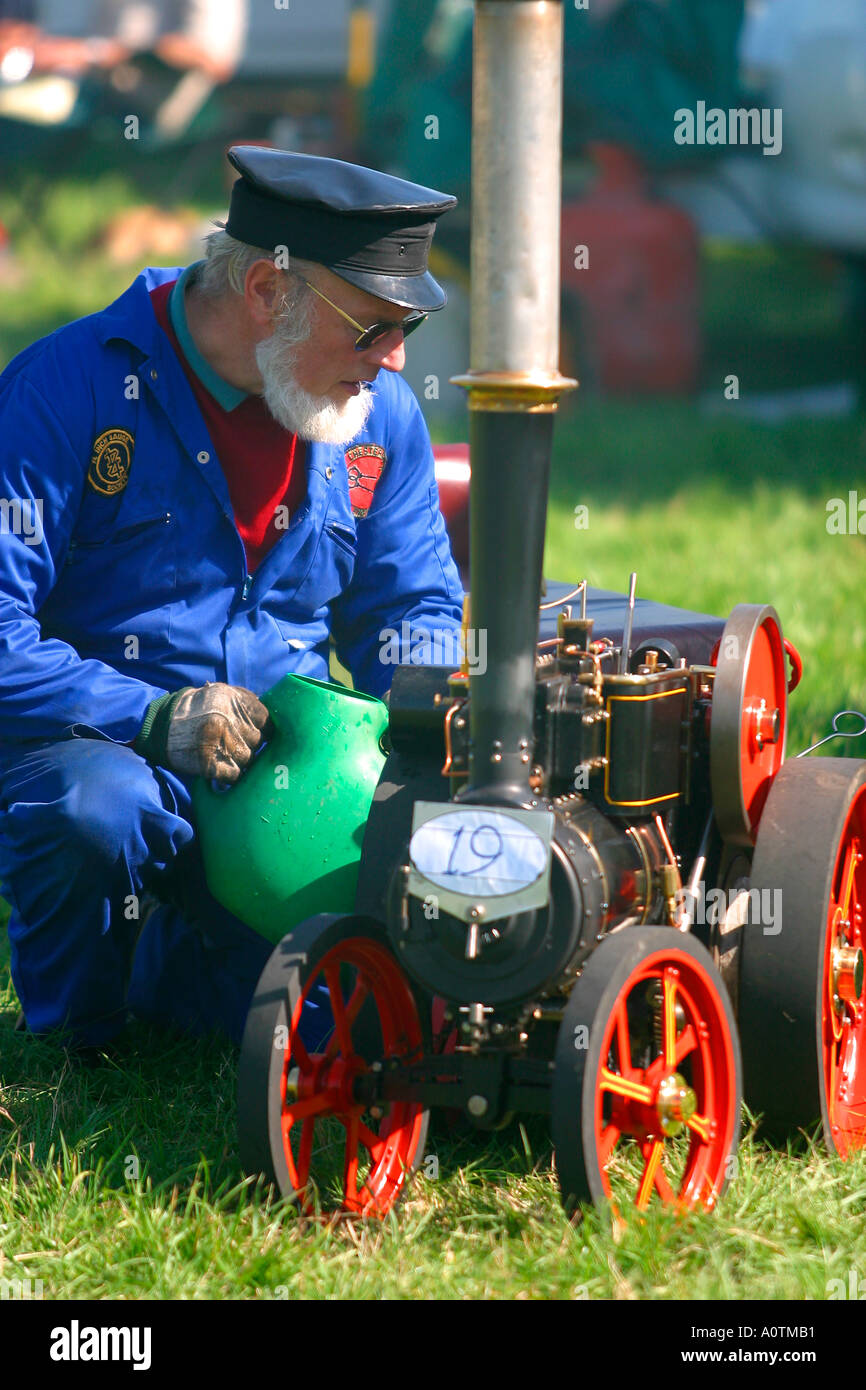 steam engine driver Stock Photo - Alamy
