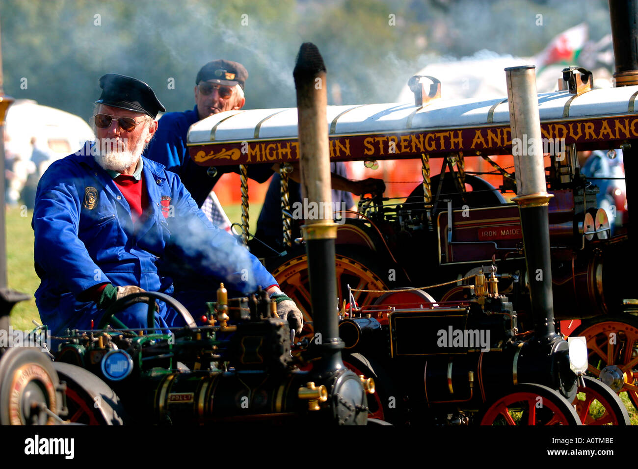 steam engine driver Stock Photo - Alamy