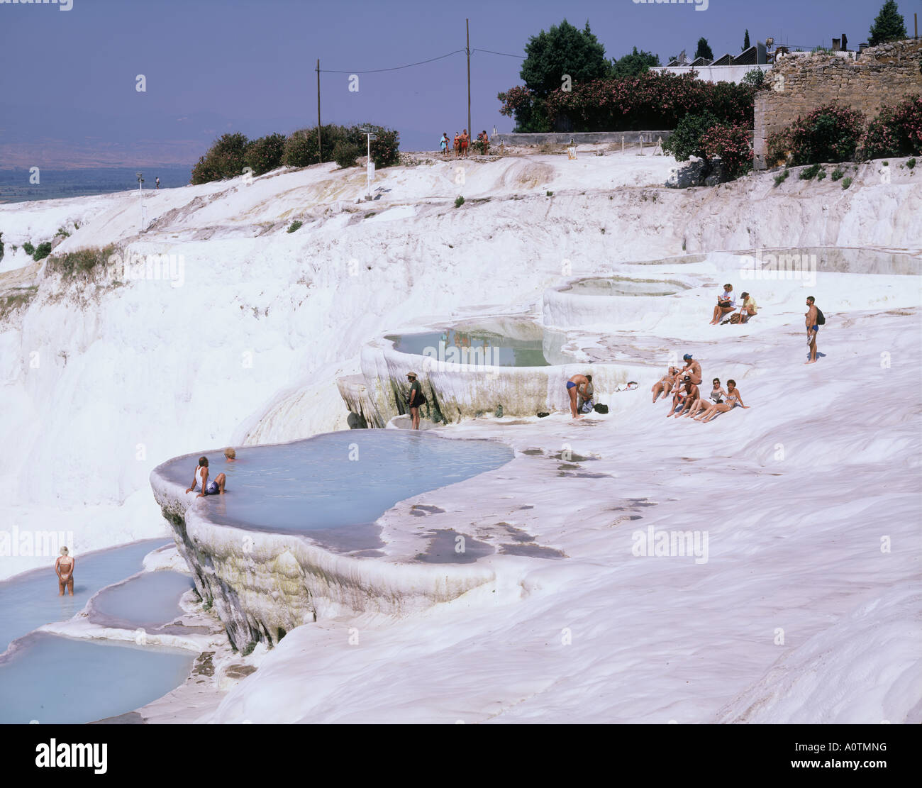 Limestone Terraces World Heritage Stock Photo - Alamy
