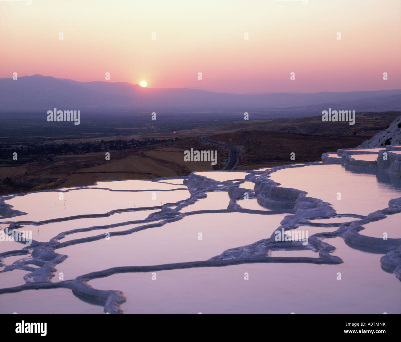 Limestone Terraces World Heritage Stock Photo - Alamy