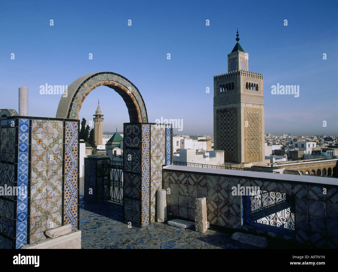 Grand Mosque from Medina World Heritage Stock Photo - Alamy