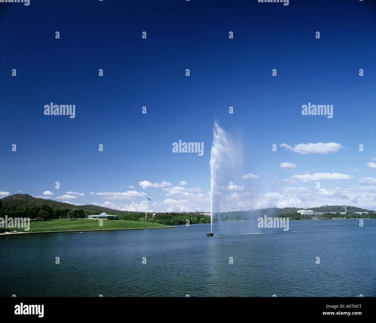 Captain Cook Fountain Stock Photo - Alamy