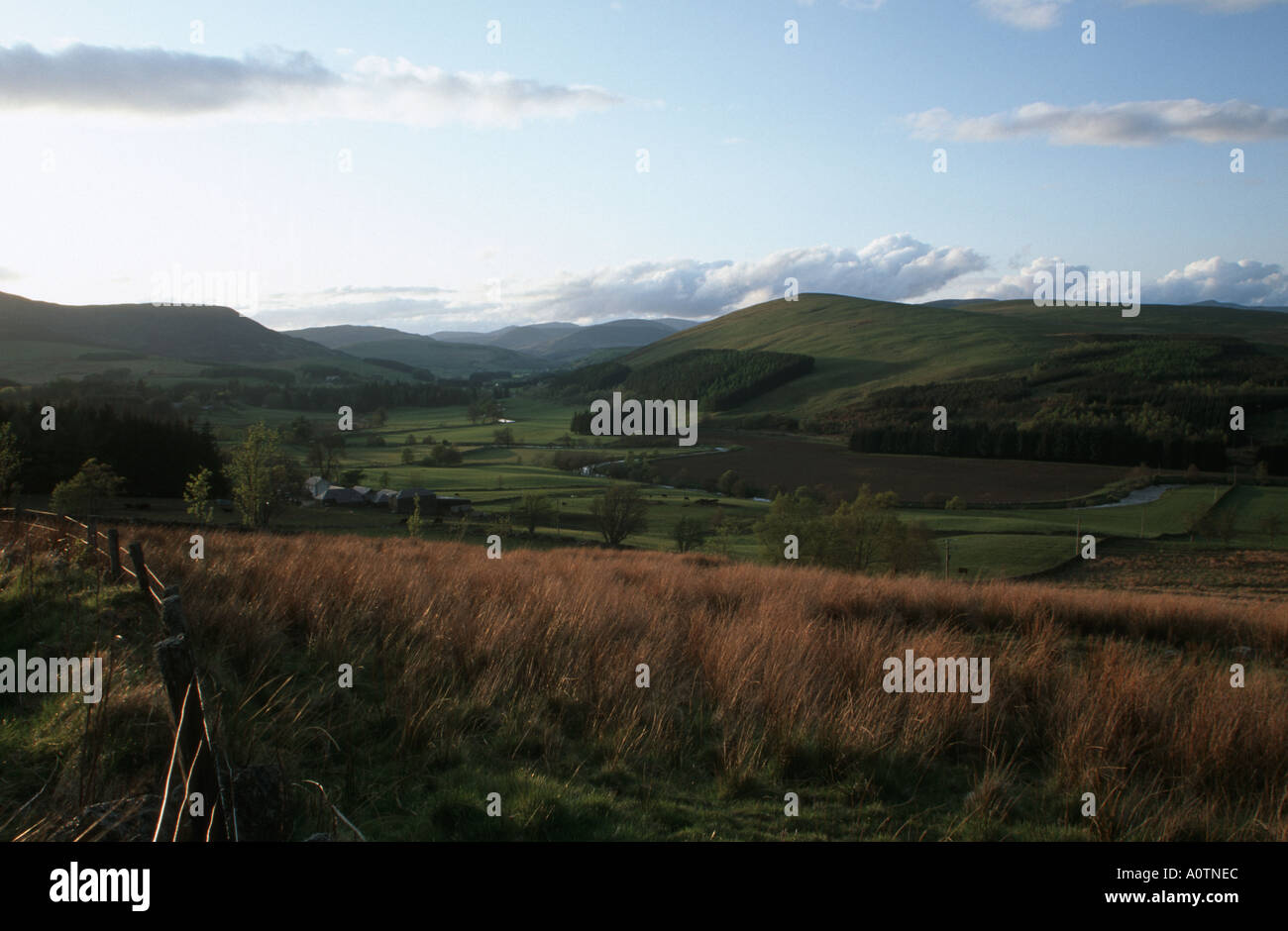 Glen Isla Angus Scotland Stock Photo - Alamy
