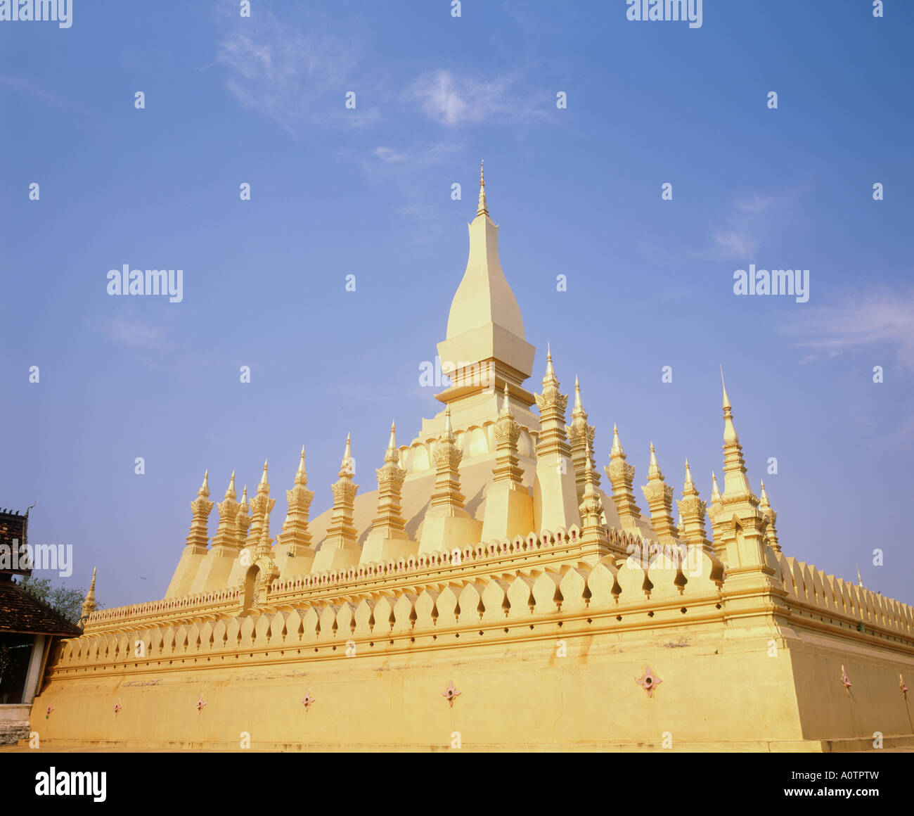 That Luang Temple Stock Photo - Alamy
