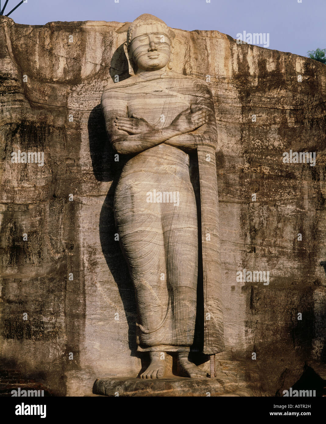 Statue of Ananda Disciple of Buddha World Heritage Stock Photo - Alamy