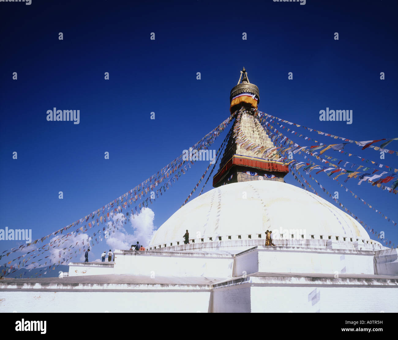 Boudhanath Temple World Heritage Stock Photo - Alamy