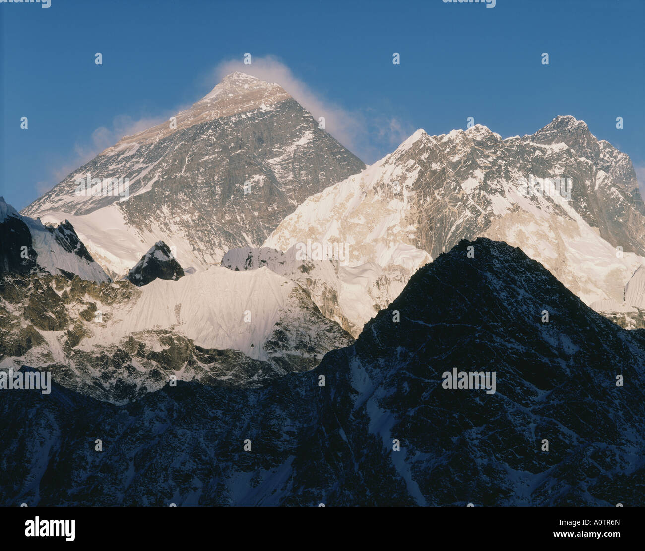 Mt Everest World Heritage Stock Photo - Alamy
