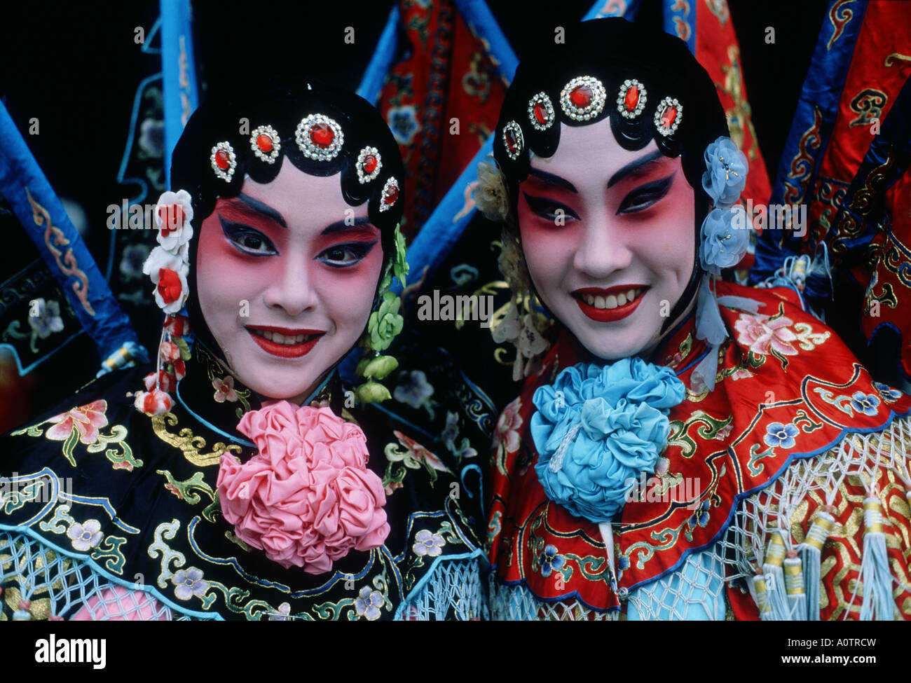 Beijing Opera Model Relealsed Stock Photo - Alamy