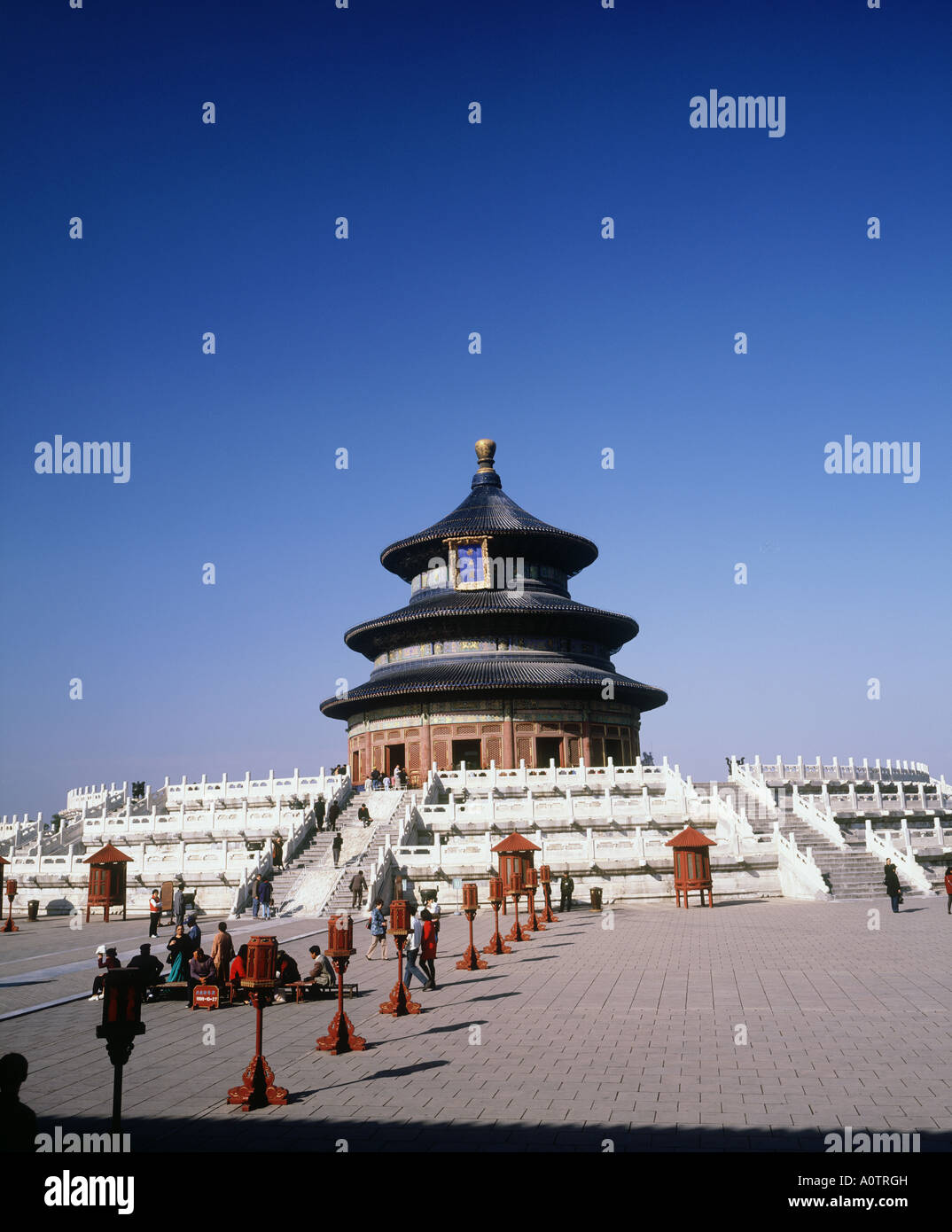 QiNianDian TianTan Park World Heritage Stock Photo - Alamy