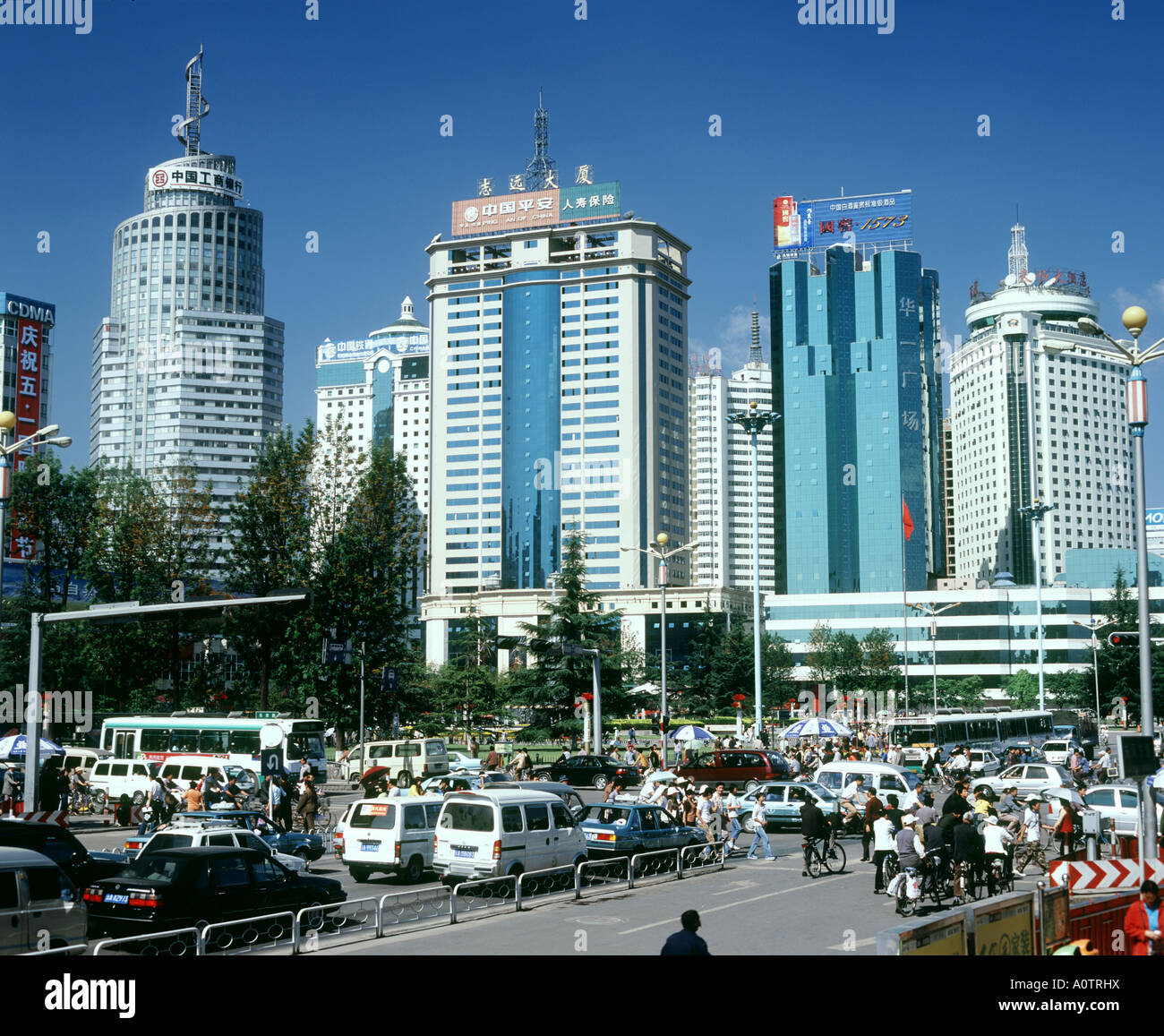 People s Square KunMing Stock Photo - Alamy
