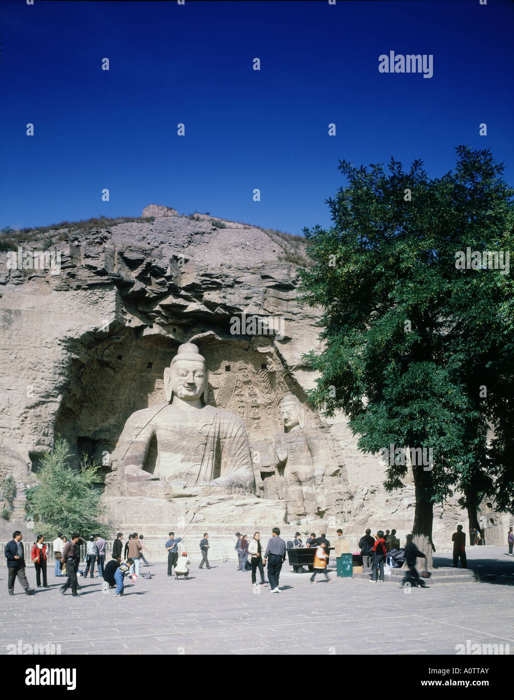 YunGang Grotto No 20 DaTong Stock Photo - Alamy