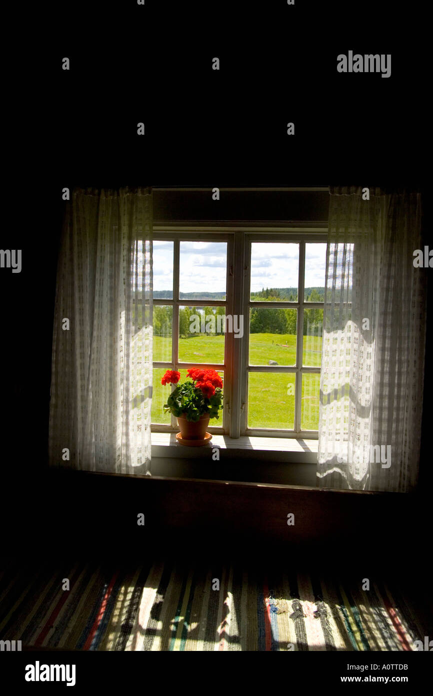 Inside Kvarntorp a Traditional Finnish House near Torsby in Varmland ...