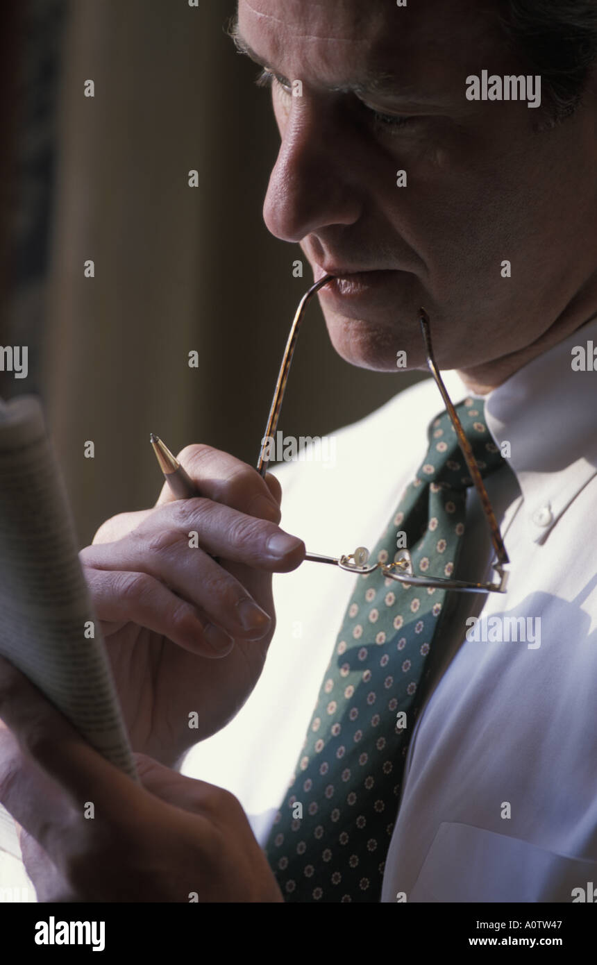 White collar hi-res stock photography and images - Alamy