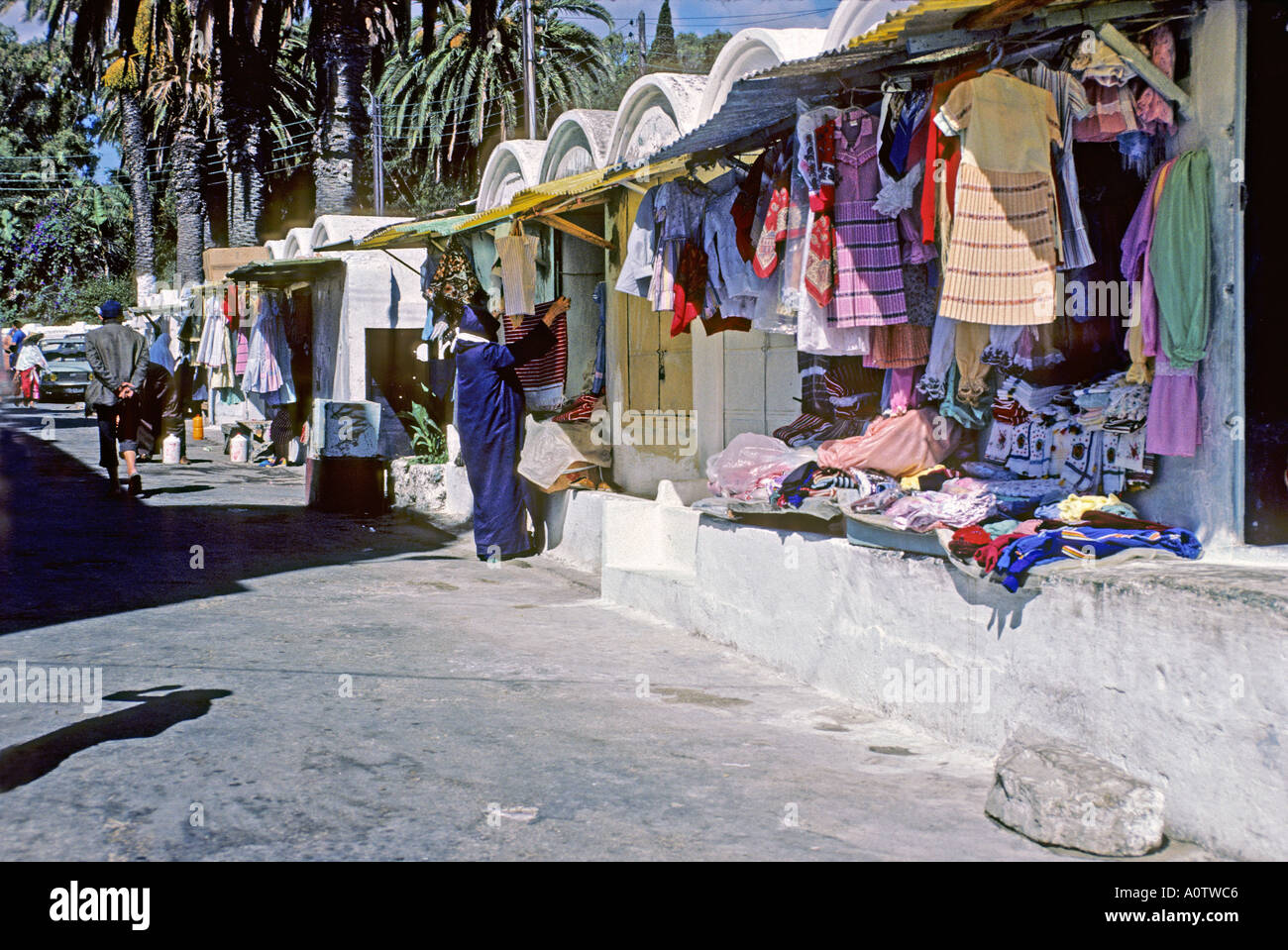 AFRICA MOROCCO TANGIER Market street in Tangier Stock Photo - Alamy