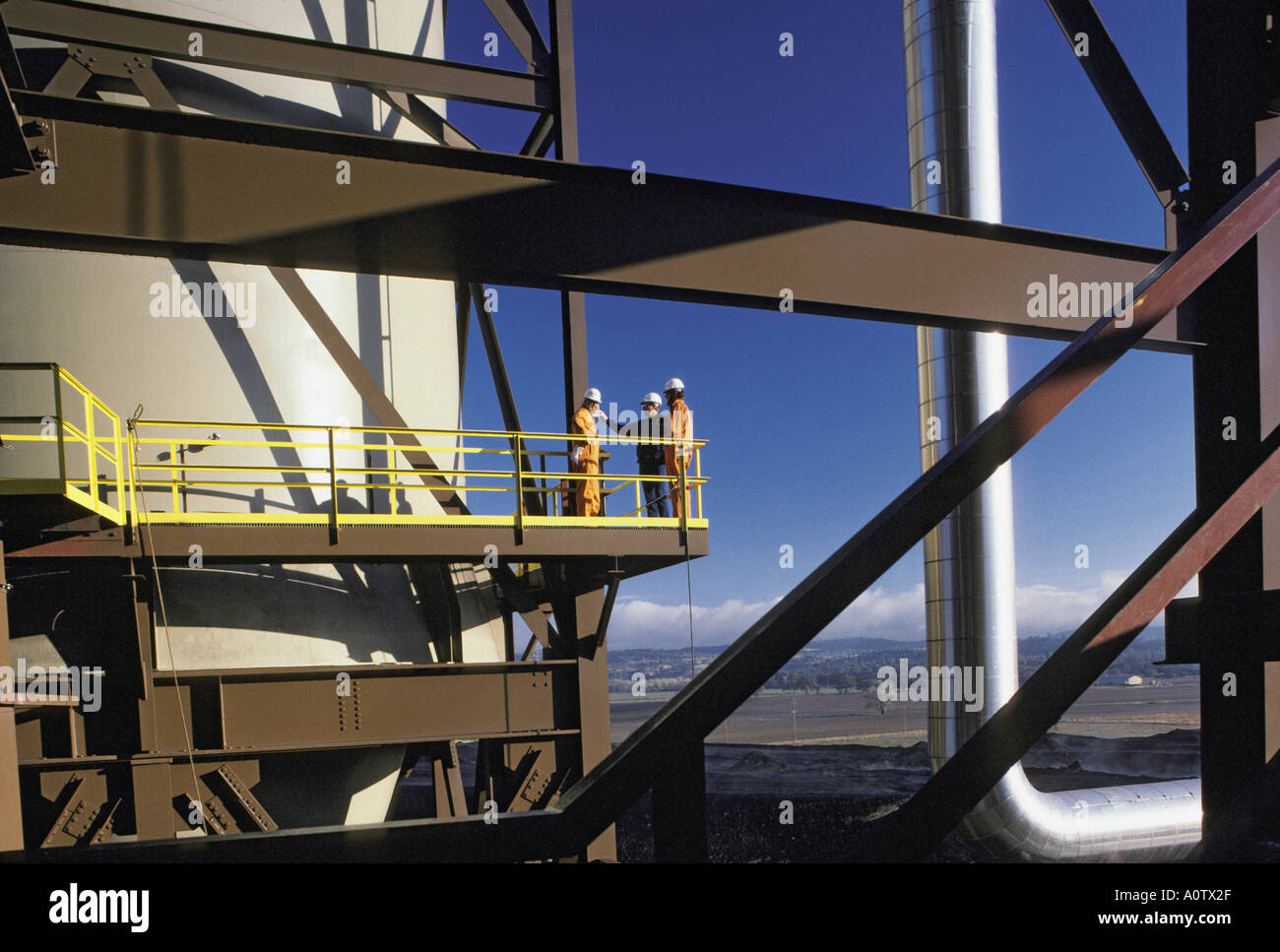 Power plant catwalk hi-res stock photography and images - Alamy