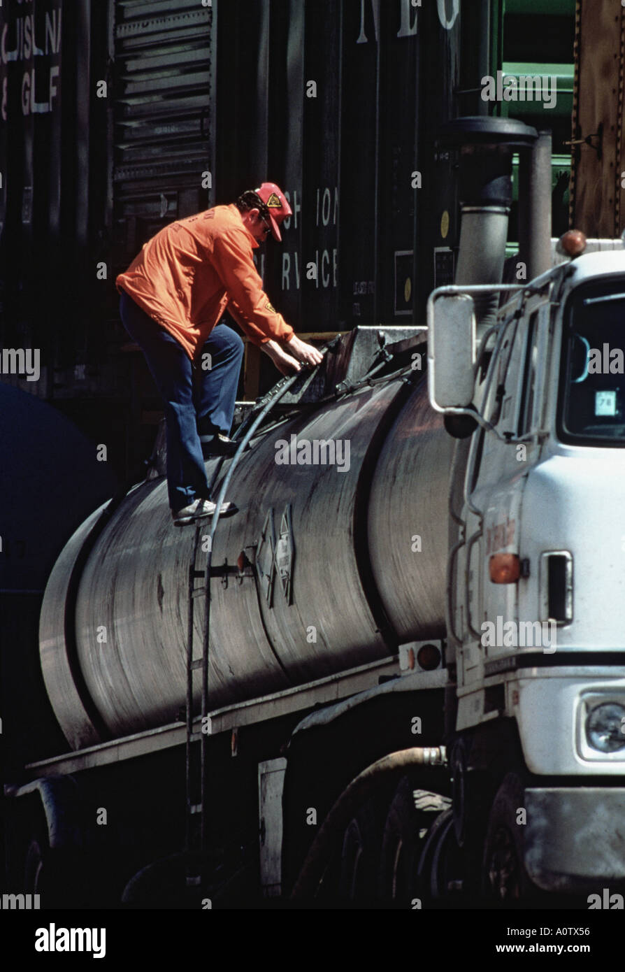 Co2 tank truck hi-res stock photography and images - Alamy
