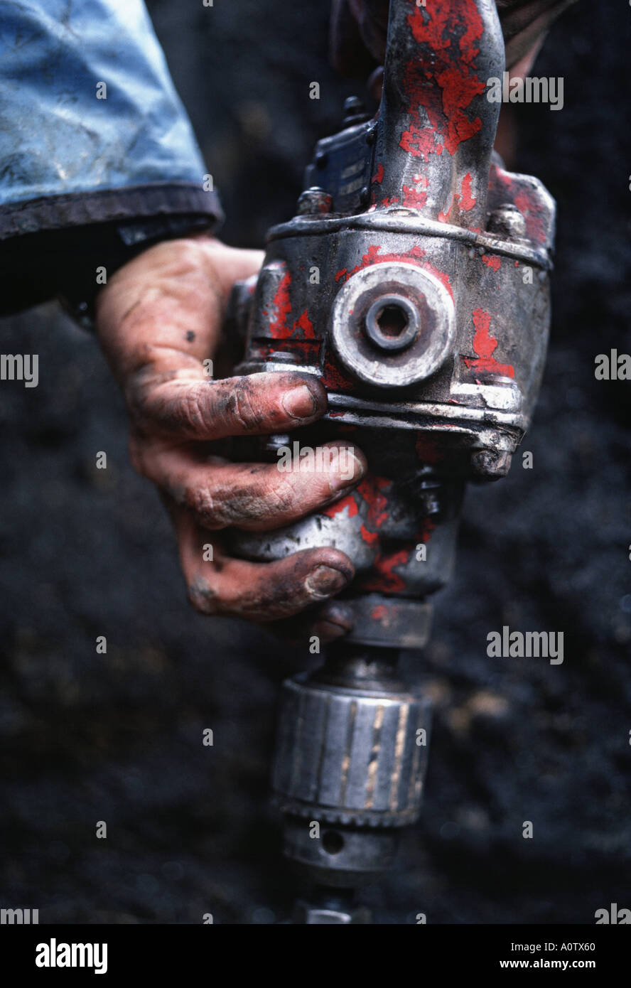 Grimy hands hi-res stock photography and images - Alamy