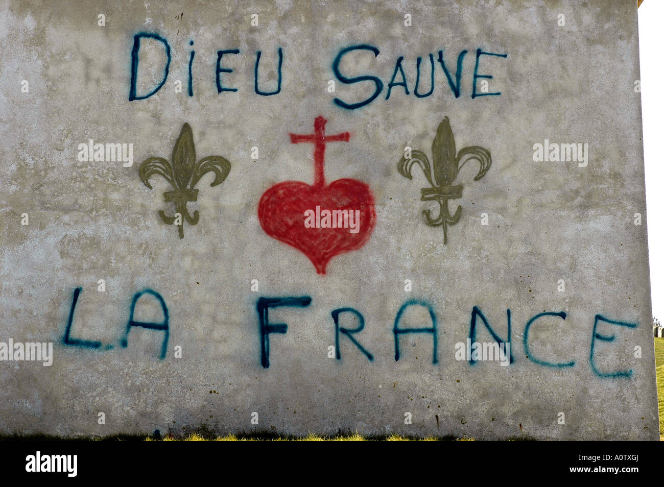 Etretat Normandy France God save the France Stock Photo - Alamy