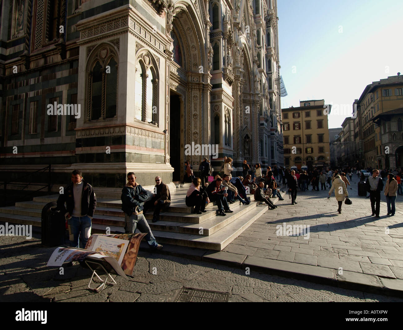 Renaissance merchants florence hi-res stock photography and images - Alamy
