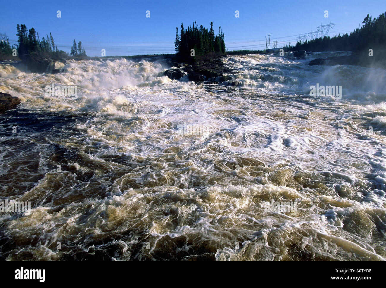 Hydro electric lines quebec hi-res stock photography and images - Alamy