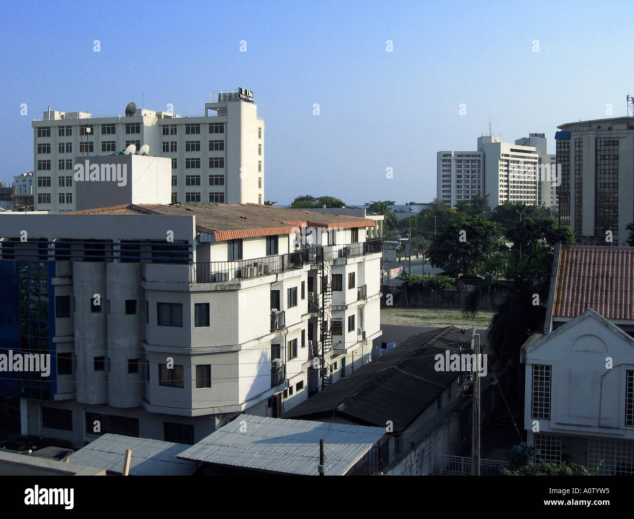 Nigeria lagos street view hi-res stock photography and images - Alamy